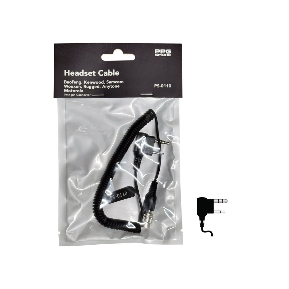 Paramotor Radio Cable – PPG Smoke